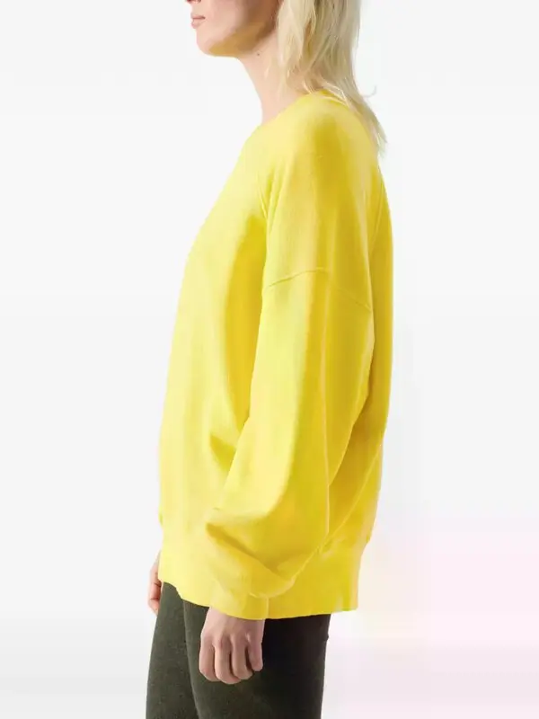 American Vintage Atubay Long-sleeved Sweatshirt - Yellow