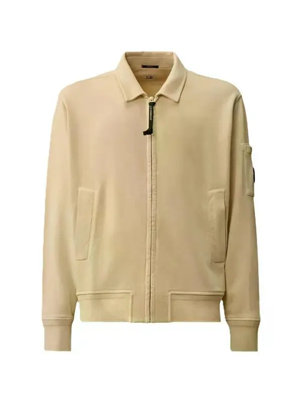 C.P. COMPANY Zip-up Sweatshirt - Neutrals