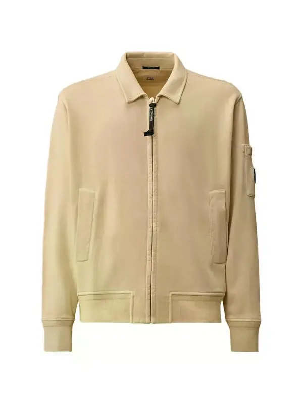 C.P. COMPANY Zip-up Sweatshirt - Neutrals
