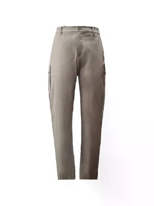 C.P. COMPANY Logo-patch Cargo Trousers - Grey