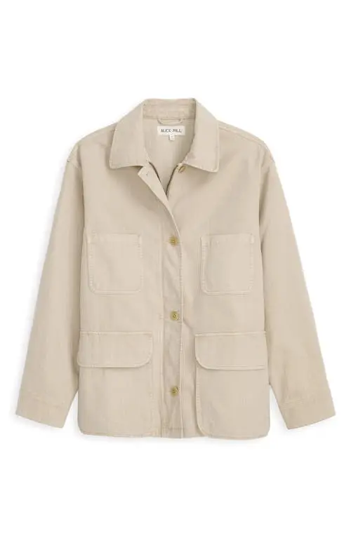 ALEX MILL Cotton Painter Jacket - Sand