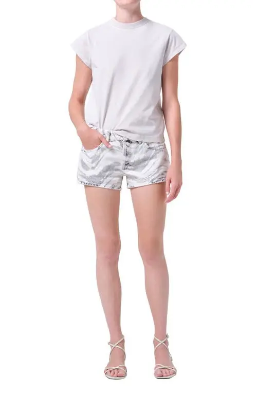 AGOLDE Parker Denim Shorts