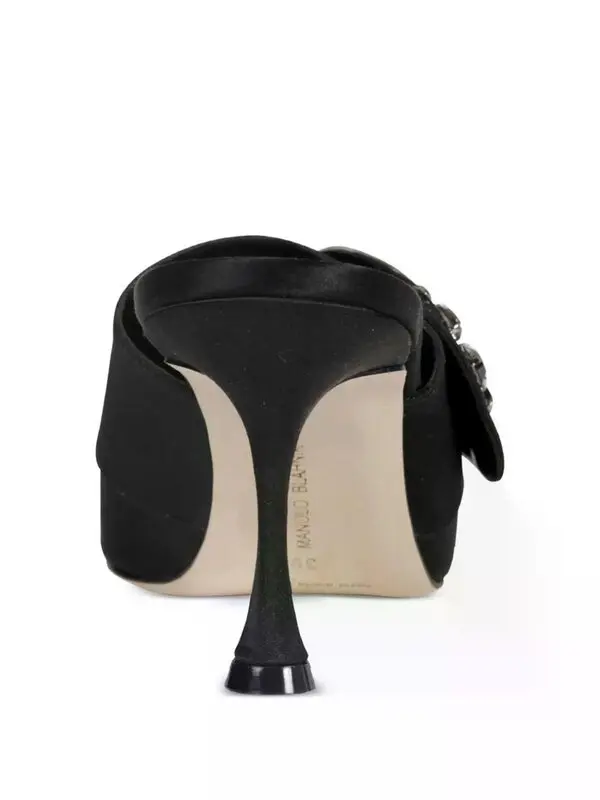 Manolo Blahnik 70mm Embellished Mules