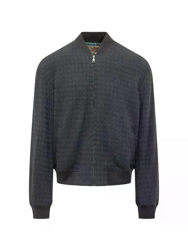 Etro Patterned Bomber Jacket - Grey