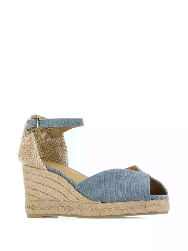 CastaÑer Bianca Canvas Wedge Espadrilles