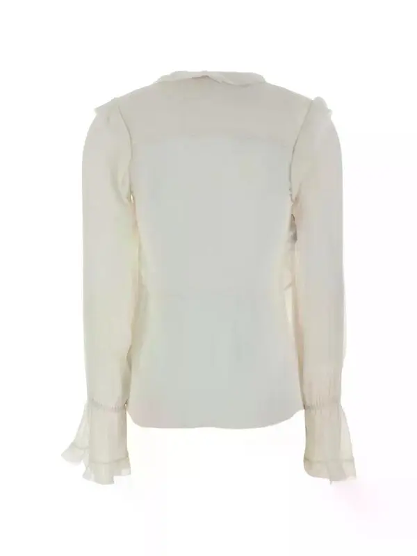 Alberta Ferretti Ruffled Blouse