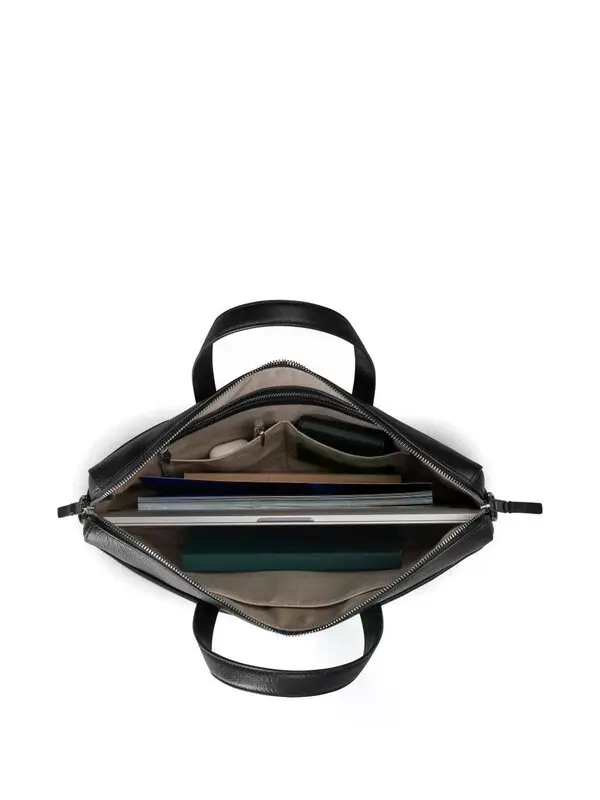 Shinola Canfield Leather Briefcase - Black