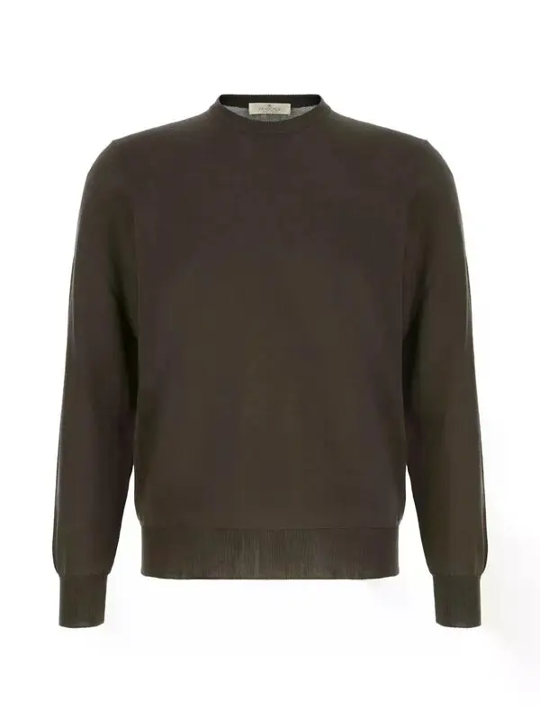 PANICALE Cotton Sweater - Brown