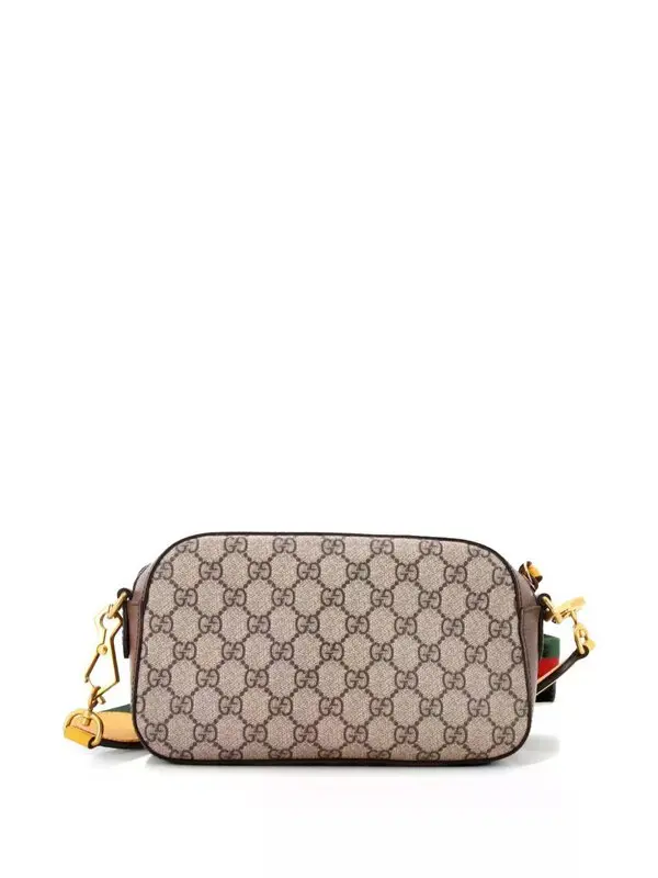 Gucci Neo Vintage Camera Messenger Bag Gg Coated Canvas - Brown