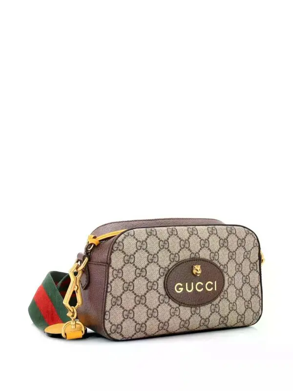 Gucci Neo Vintage Camera Messenger Bag Gg Coated Canvas - Brown