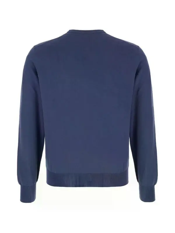 PANICALE Cotton Crew Neck Sweater - Blue