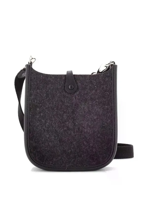 Hermès Evelyne Gen Iii Felt Tpm Crossbody Bag - Grey