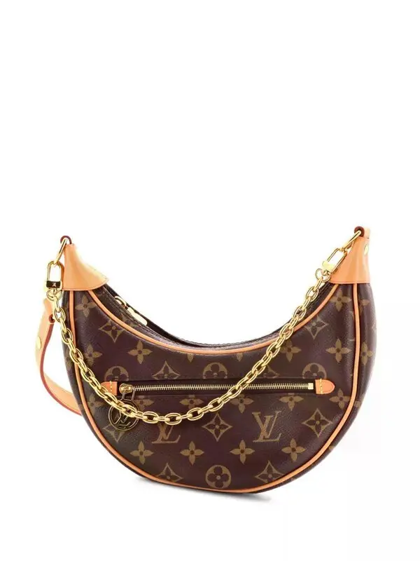 LOUIS VUITTON Loop Handbag Monogram Canvas - Brown