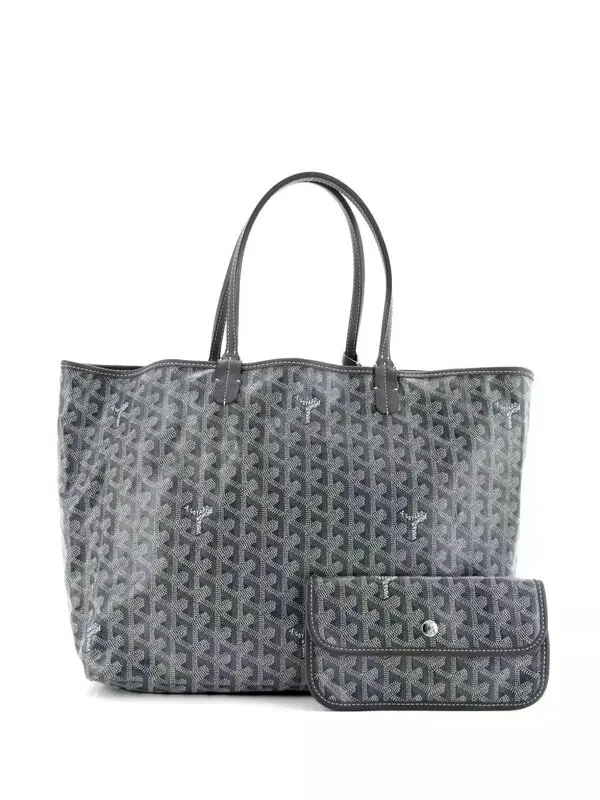 Goyard Saint Louis Coated Canvas Pm Tote Bag - Grey