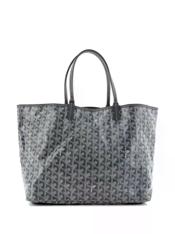 Goyard Saint Louis Coated Canvas Pm Tote Bag - Grey