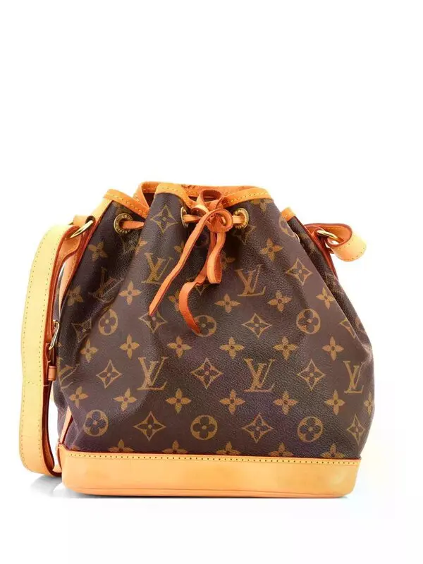 LOUIS VUITTON Noe Handbag Monogram Canvas Bb Bucket Bag - Brown