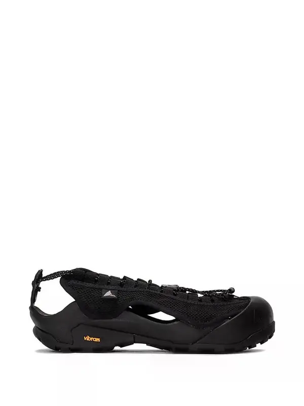 ROA Arpy Weaved Sandals - Black