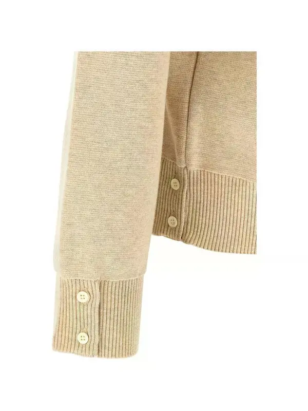 Thom Browne Four-bar Side-slit Sweater