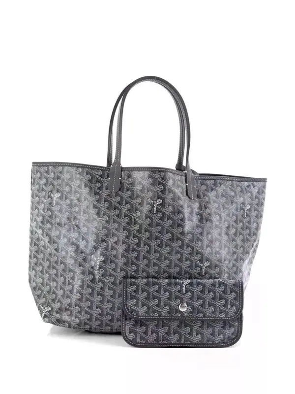 Goyard Saint Louis Coated Canvas Pm Tote Bag - Grey