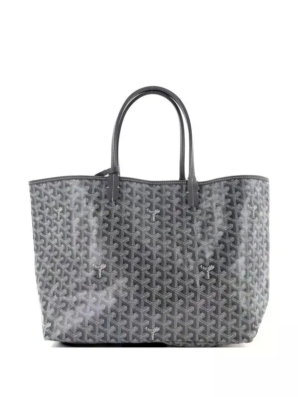 Goyard Saint Louis Coated Canvas Pm Tote Bag - Grey