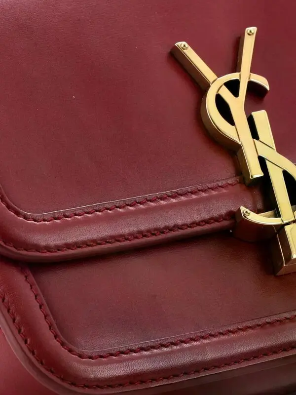 Saint Laurent Solferino Small Crossbody Bag - Red