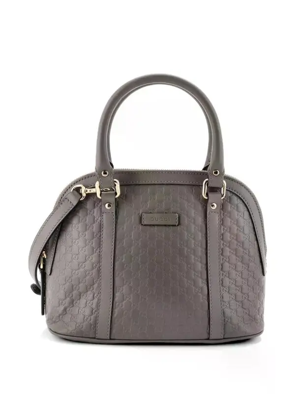 Gucci Convertible Dome Microguccissima Leather Mini Satchel