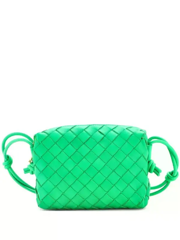 Bottega Veneta Loop Intrecciato Nappa Mini Crossbody Bag