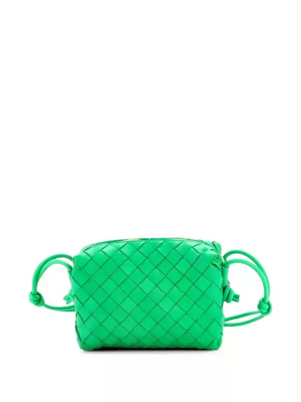 Bottega Veneta Loop Intrecciato Nappa Mini Crossbody Bag