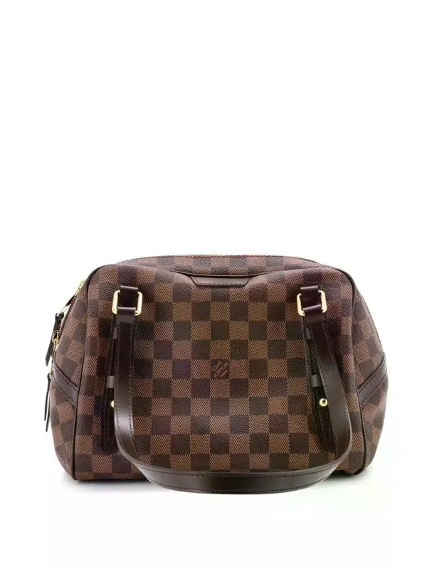 LOUIS VUITTON Rivington Satchel Damier Pm Shoulder Bag - Brown