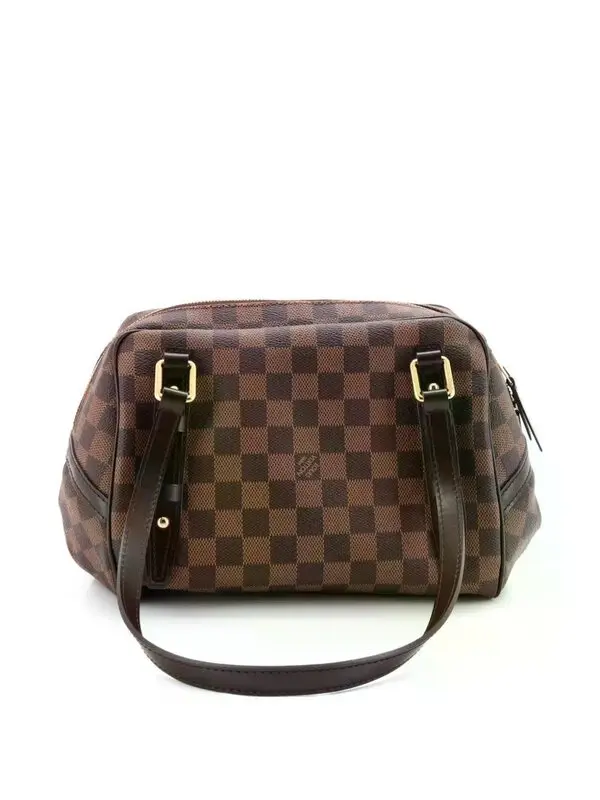 LOUIS VUITTON Rivington Satchel Damier Pm Shoulder Bag - Brown