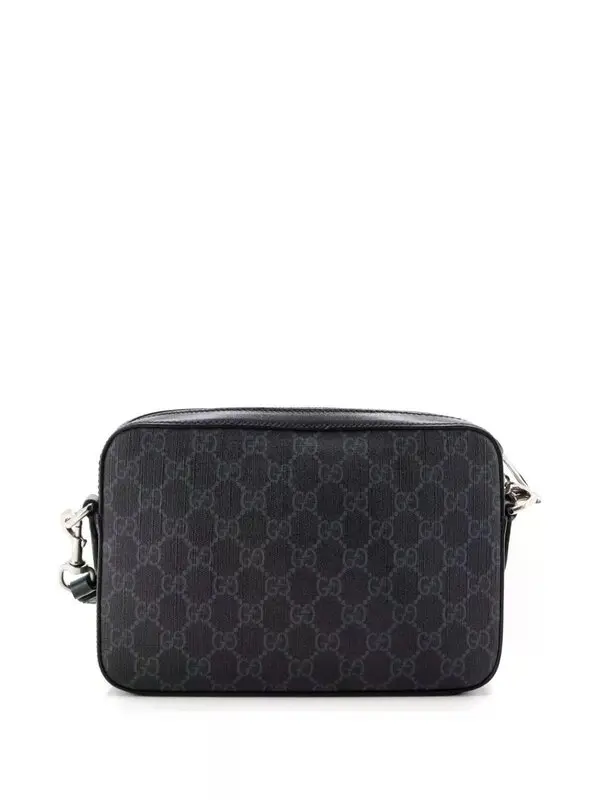 Gucci Interlocking G Patch Gg Coated Canvas Small Shoulder Bag