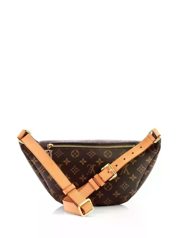 LOUIS VUITTON Bum Bag Monogram Canvas Belt Bag - Brown