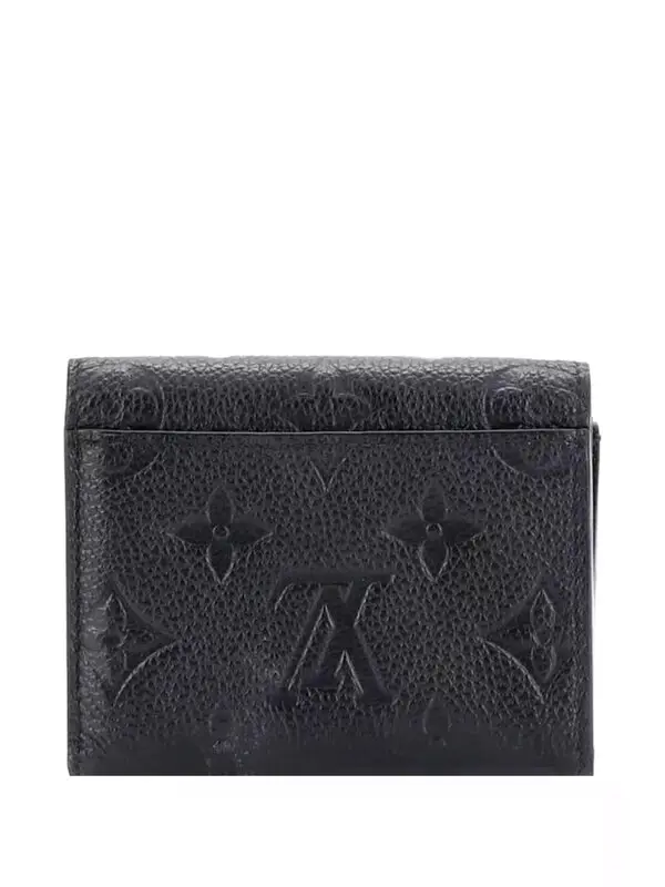 LOUIS VUITTON Zoe Wallet Monogram Empreinte Leather Small Wallets