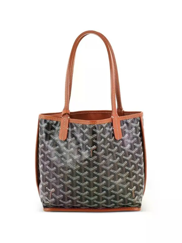 Goyard Anjou Reversible Mini Satchel - Brown