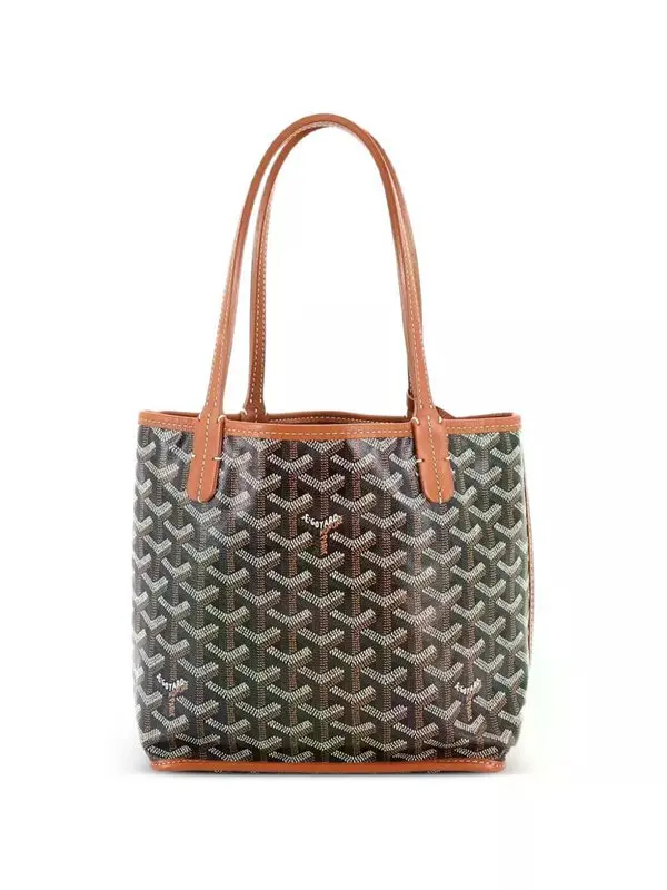 Goyard Anjou Reversible Mini Satchel - Brown