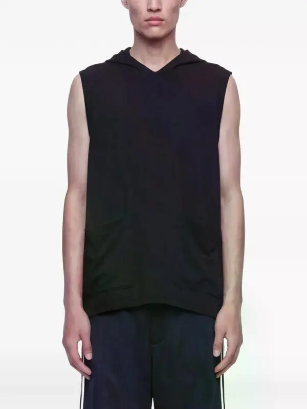 Yohji Yamamoto Hooded Vest - Black