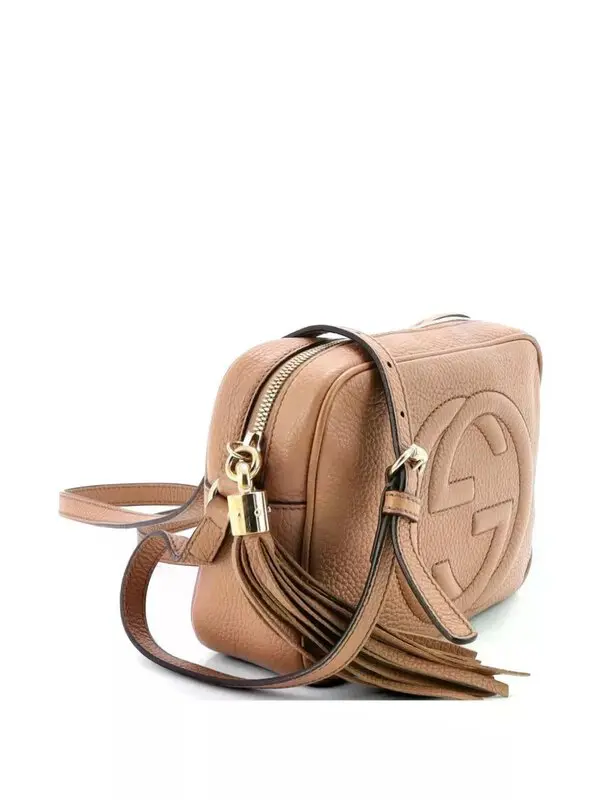 Gucci Soho Disco Leather Small Crossbody Bag - Neutrals