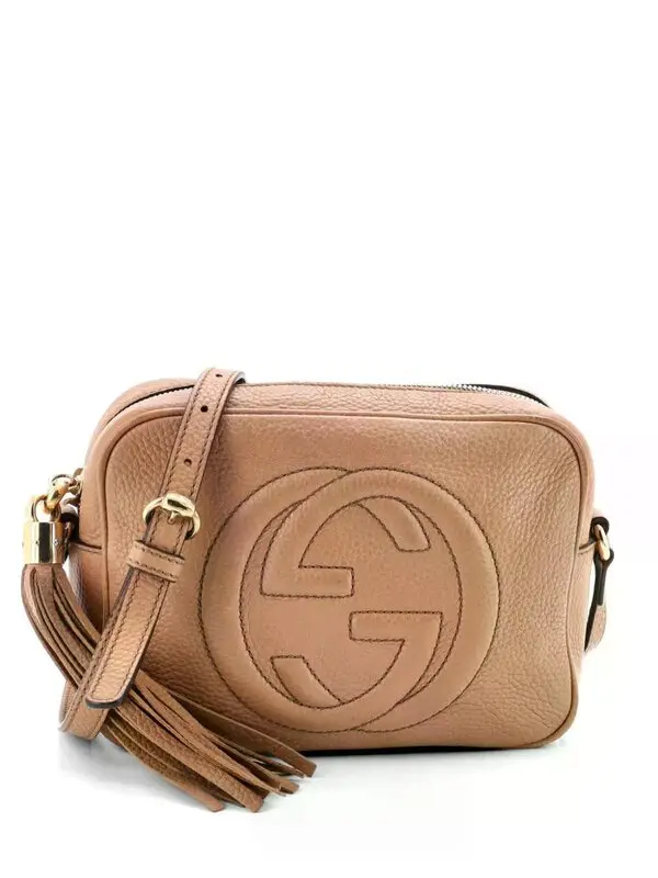 Gucci Soho Disco Leather Small Crossbody Bag - Neutrals