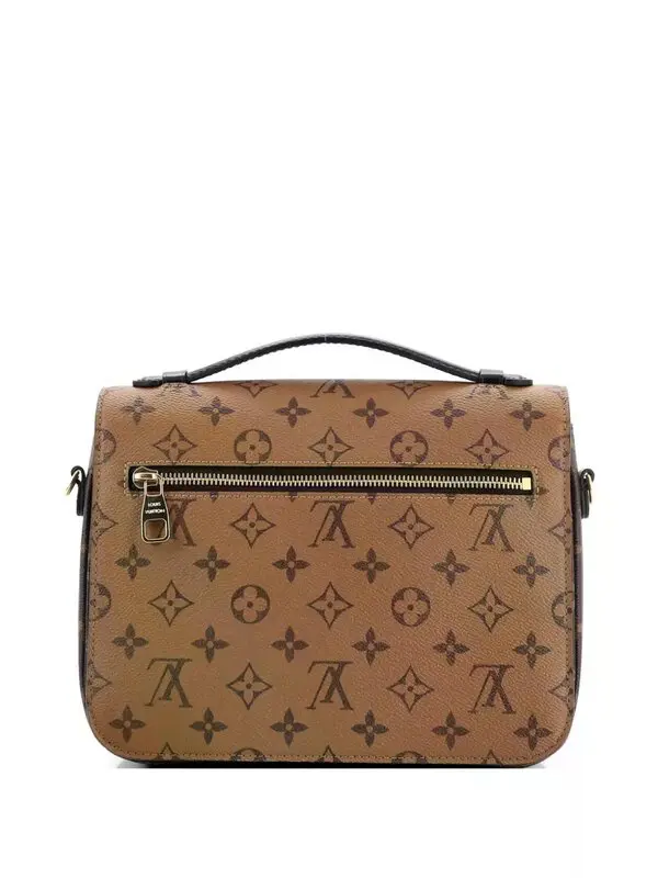 LOUIS VUITTON Pochette Metis Reverse Monogram Canvas Crossbody Bag - Brown