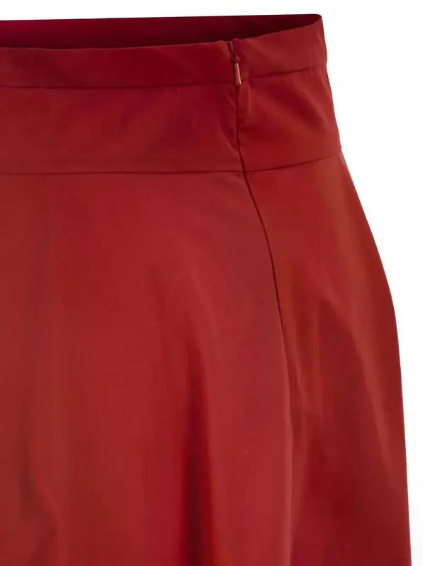Max Mara Pleated Flared Skirt