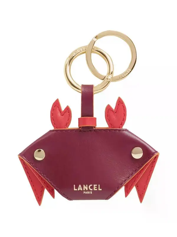 LANCEL Crab-motif Keyring
