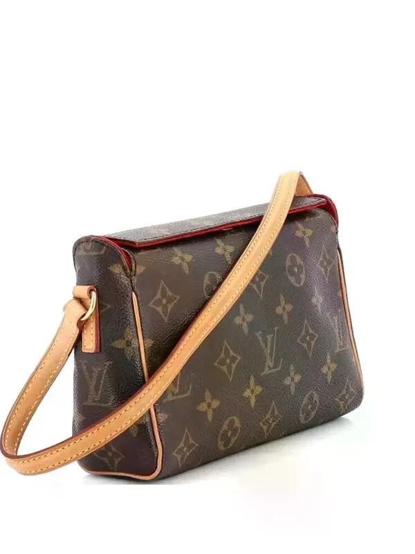 LOUIS VUITTON Recital Handbag Monogram Canvas Shoulder Bag - Brown