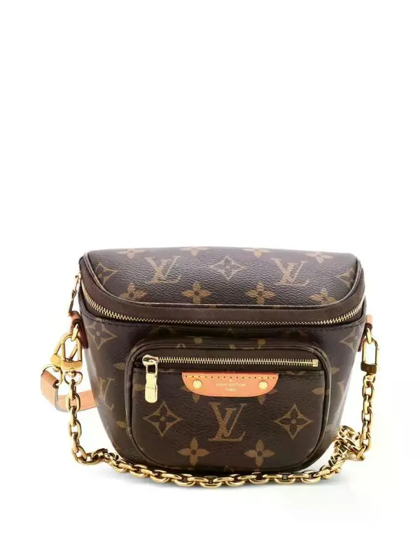 LOUIS VUITTON Bum Bag Monogram Canvas Mini Belt Bag