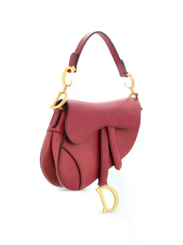 Dior Saddle Mini Shoulder Bag - Red