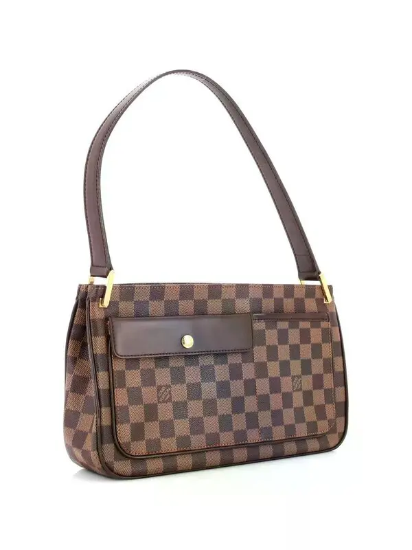 LOUIS VUITTON Aubagne Damier Shoulder Bag - Brown