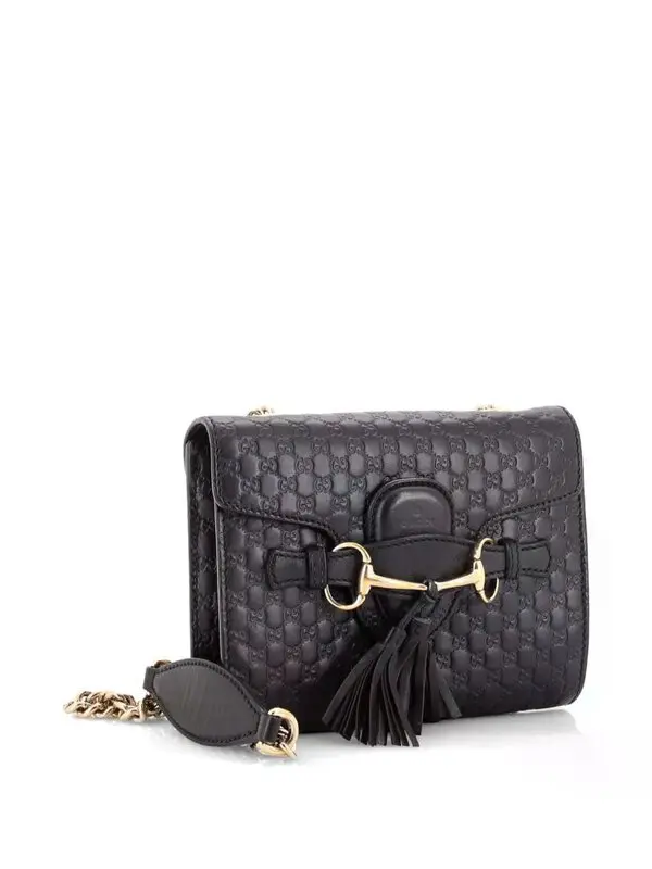Gucci Emily Chain Flap Bag Microguccissima Leather Mini Shoulder Bag