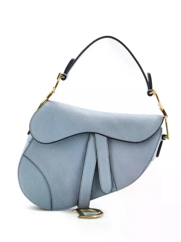 Dior Saddle Leather Mini Shoulder Bag
