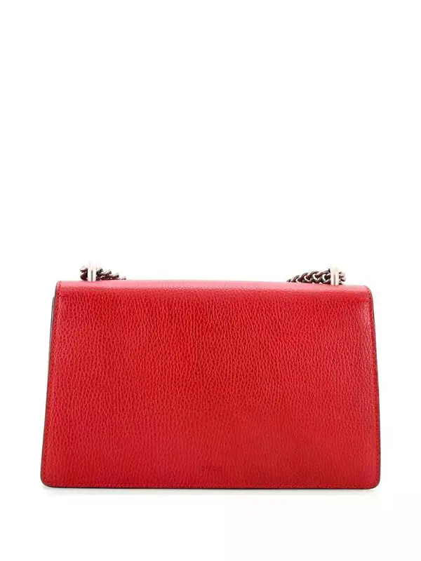 Gucci Dionysus Small Shoulder Bag With Chain Strap - Red
