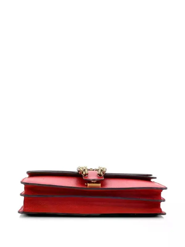 Gucci Dionysus Small Shoulder Bag With Chain Strap - Red