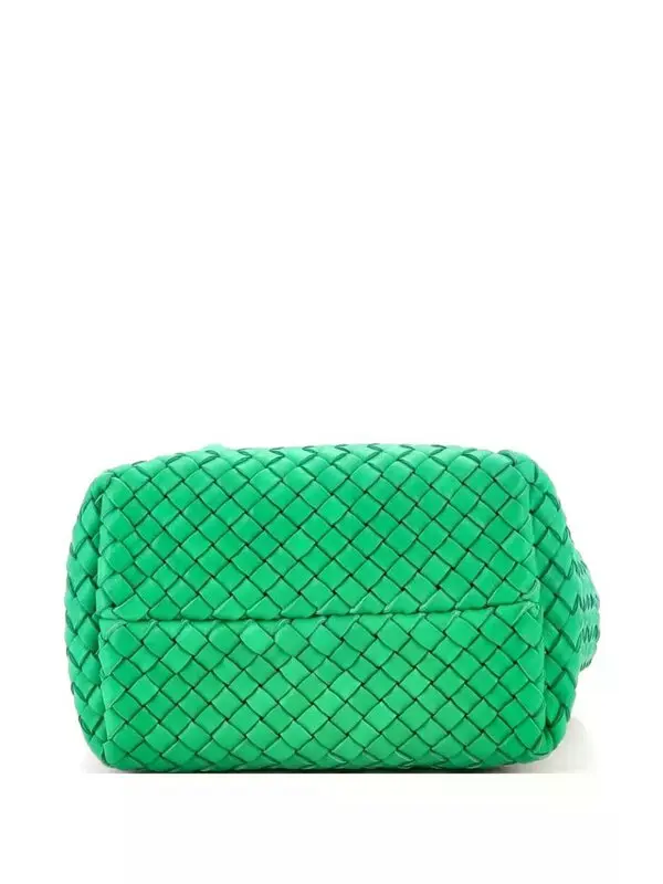 Bottega Veneta Cabat Intrecciato Nappa Mini Tote Bag - Green